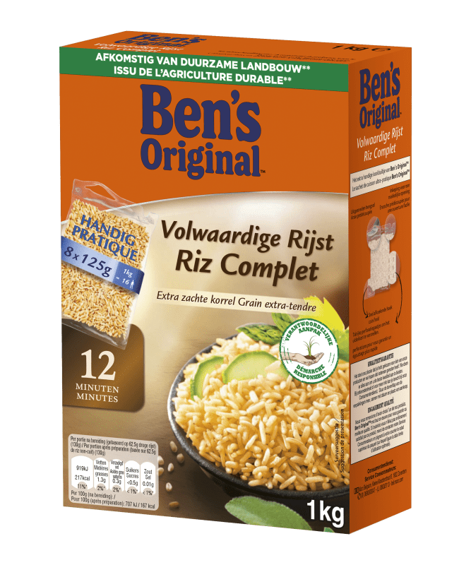 Riz Complet - sachet cuisson 1Kg | Ben’s Original™