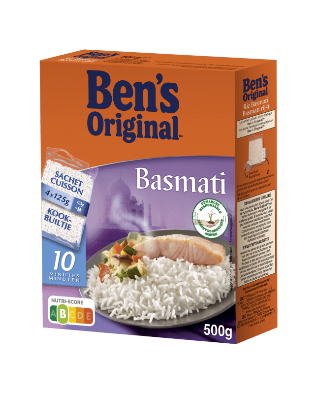 Riz basmati - sachet cuisson 500g | Ben’s Original™